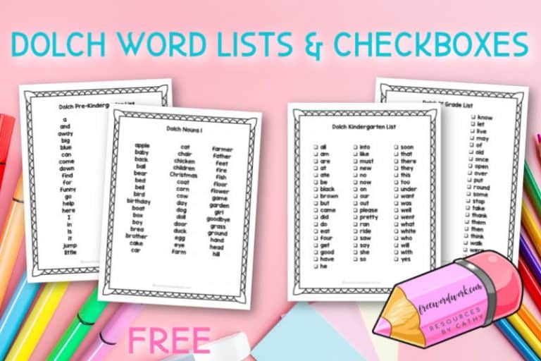 Introduction to Dolch Words - Free Word Work