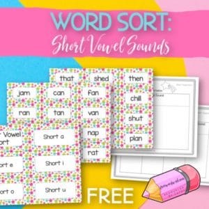 CVC Booklets - Free Word Work