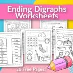 Digraph Booklets - Free Word Work