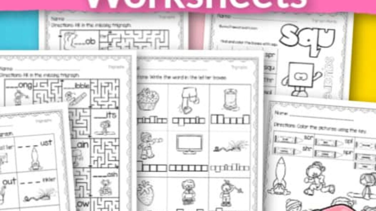 Trigraph Worksheets