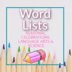 Home - Free Word Work
