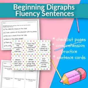 Beginning Digraph Find & Color Worksheets - Free Word Work