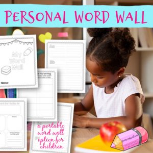 Monthly Word Cards with Pictures - Free Word Work