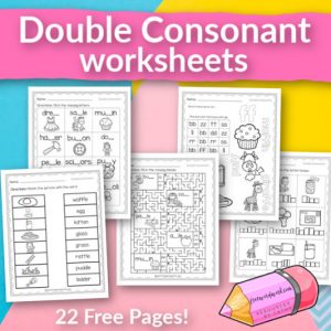 Fall Phonics Worksheets - Free Word Work