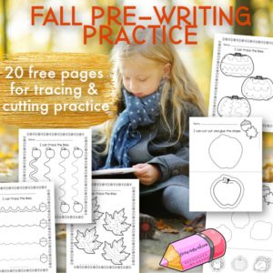 Fall Handwriting Practice - Free Word Work