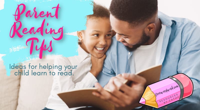Parent Reading Tips - Free Word Work