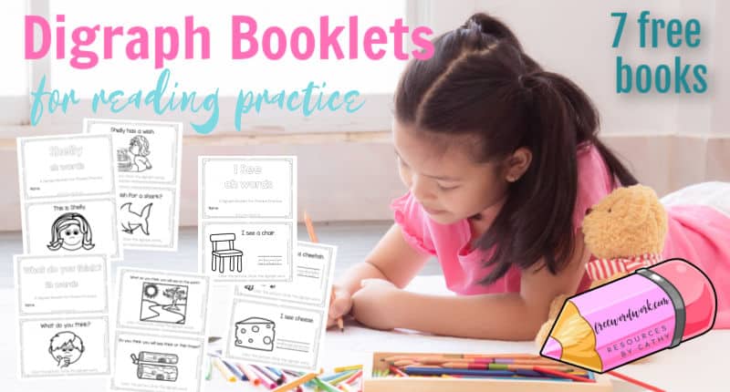 Digraph Booklets - Free Word Work