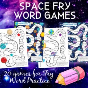 1st 100 Fry Word Graphing Worksheets - Free Word Work