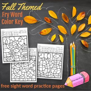 Fall Write the Room - Free Word Work