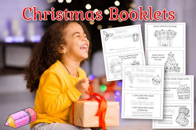 Christmas Booklets - Free Word Work