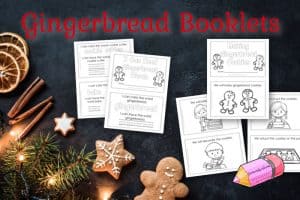 Gingerbread Booklets - Free Word Work