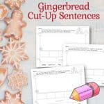 Gingerbread Phonics Worksheets - Free Word Work