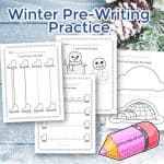 Winter Fry Color Code - Free Word Work