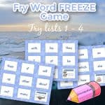 Fry Words Archives - Free Word Work