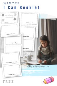 Winter I Can Booklet - Free Word Work