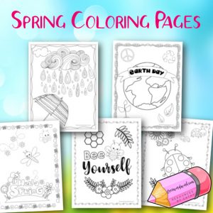 Spring Phonics Worksheets - Free Word Work