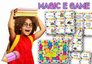 Magic E Game - Free Word Work