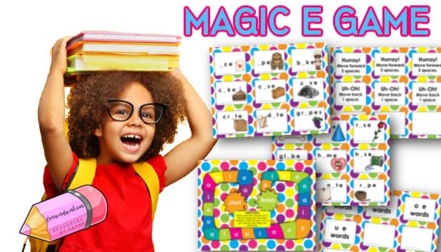 Magic E Game - Free Word Work