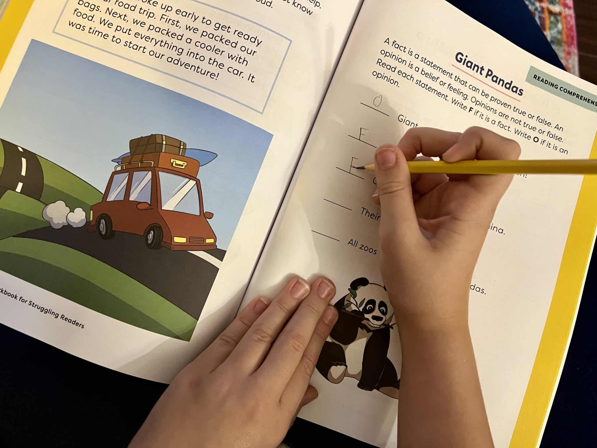 Reading Skills Workbook - Free Word Work