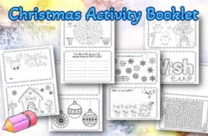 Christmas Activity Booklet - Free Word Work