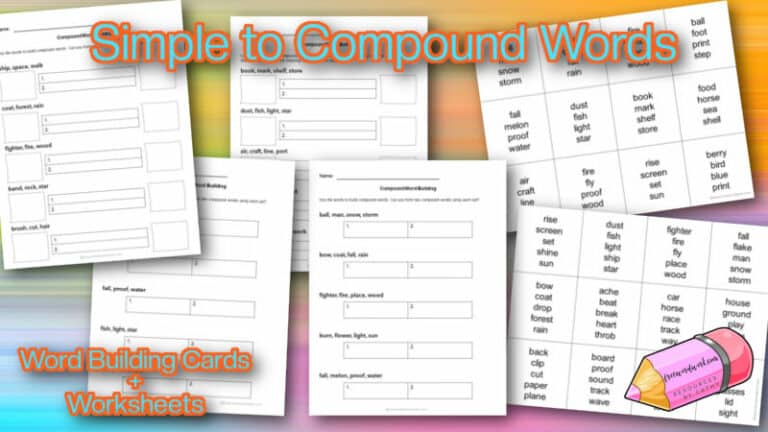 From Simple to Compound Word Practice - Free Word Work